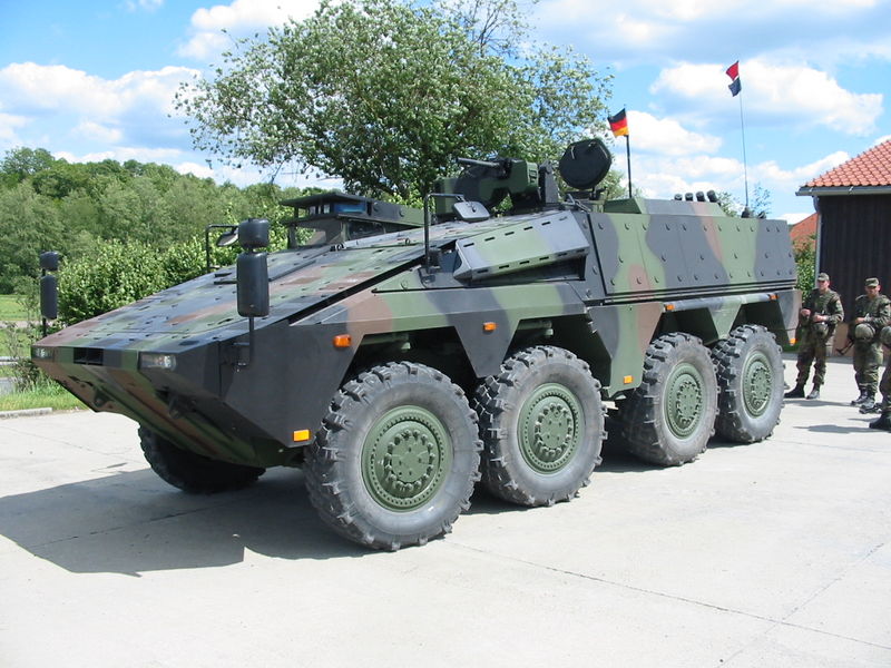 German Joined Netheland Productions Boxer Armoured Fighting Vehicle ...