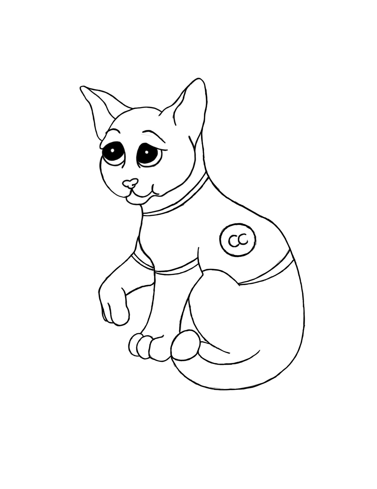 Copyright Cat: Creative Commons Kitten
