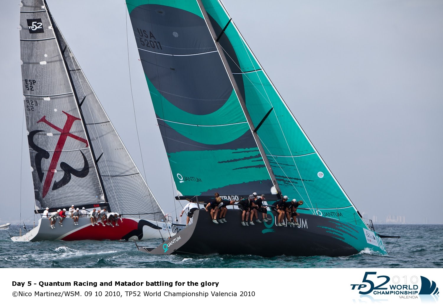 SailRaceWin: TP52 Worlds: Quantum Racing clinch second world title