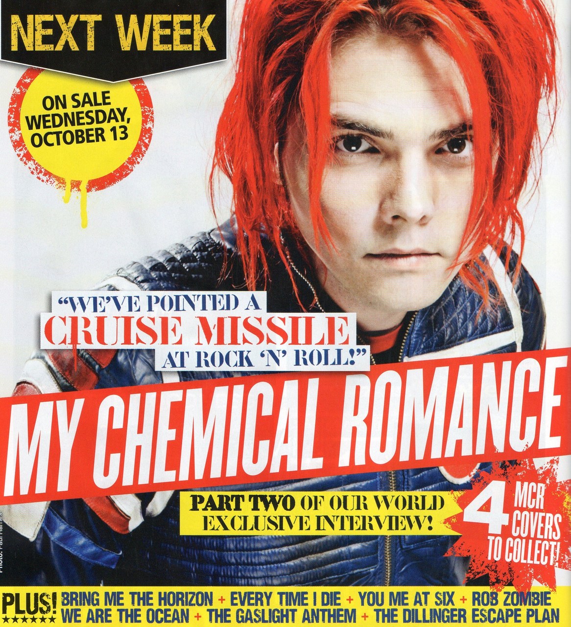 MY ROMANCE is CHEMICAL: KERRANG! MAGAZINE'S INTERVIEW WITH MY CHEMICAL ...