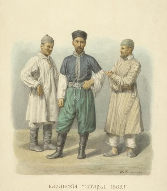 The Peremech Lounge: Tatar Men 1869