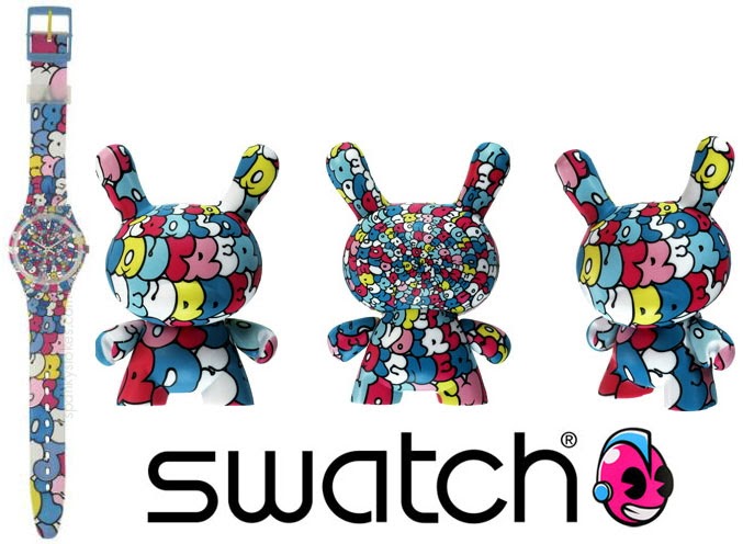 Swatch Kidrobot watches - Publicity 21