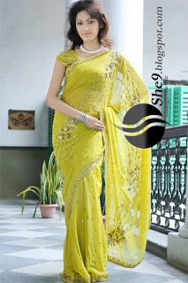 Indian Night Party wear saree ~ She9 | Change the Life Style