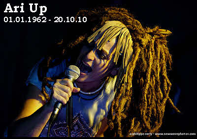 Scanner Zine: Obituary - Arianna 'Ari Up' Forster