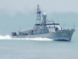 AMUNISI: KRI Mandau ( 621 )