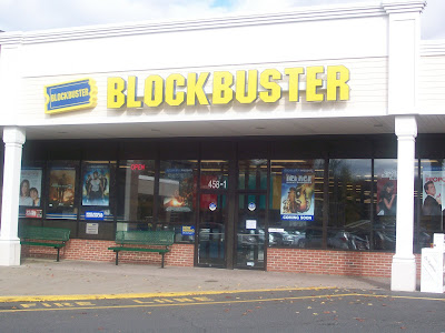 Only in The Republic of Amherst: Blockbuster fast forwards to extinction