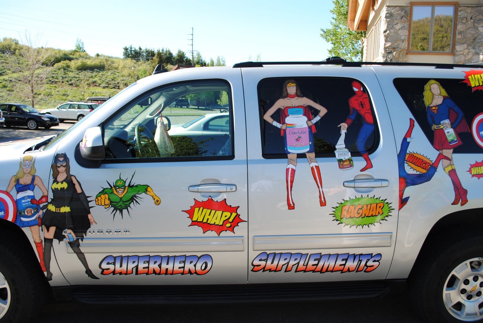 Parrish Perfection: Super Hero Vans