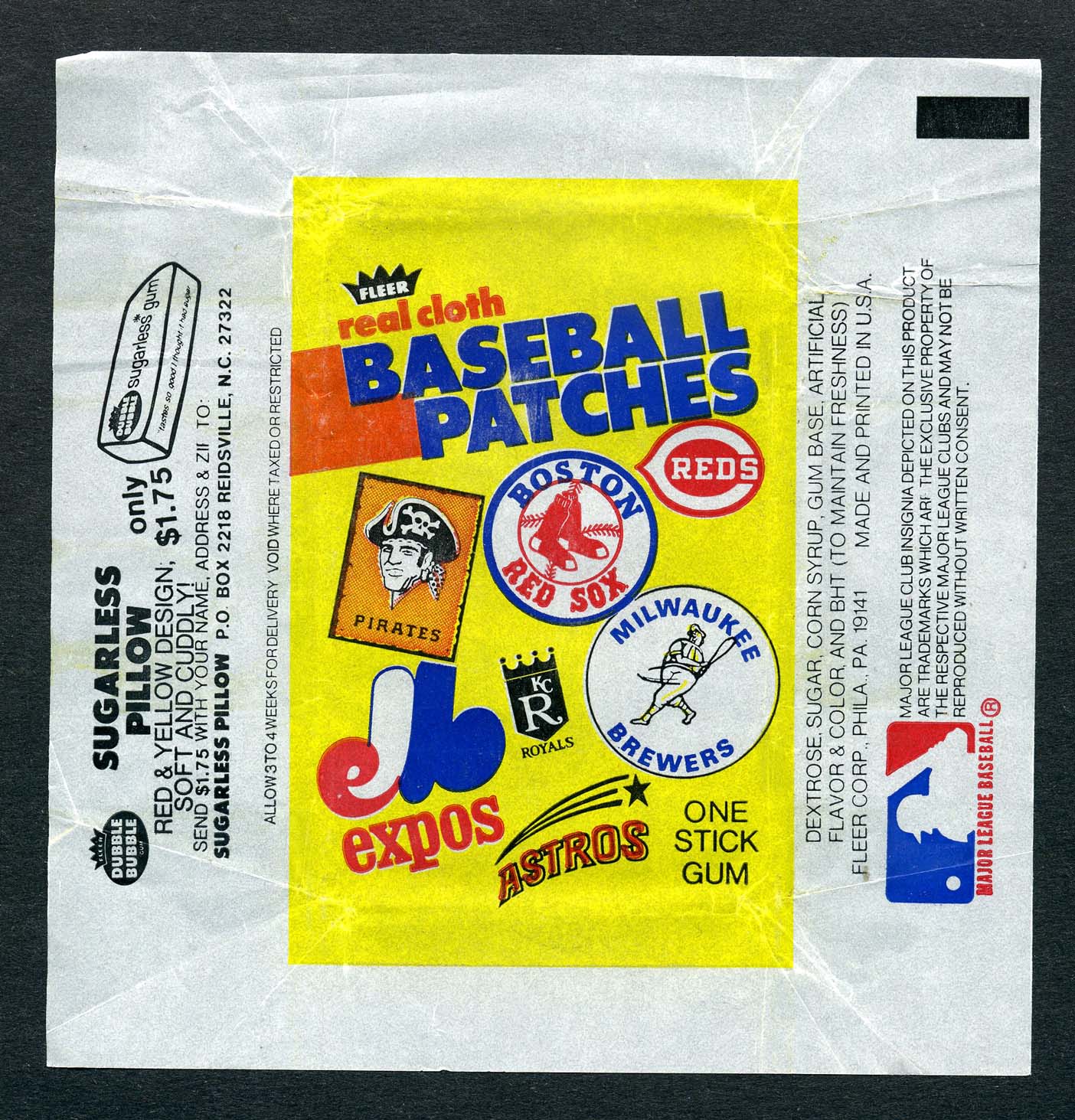 The Fleer Sticker Project: March is Fleer Baseball Cloth Patch Month! A ...