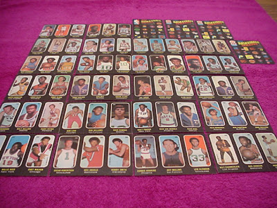 The Fleer Sticker Project: 1971-72 Topps Basketball NBA & ABA Team Stickers