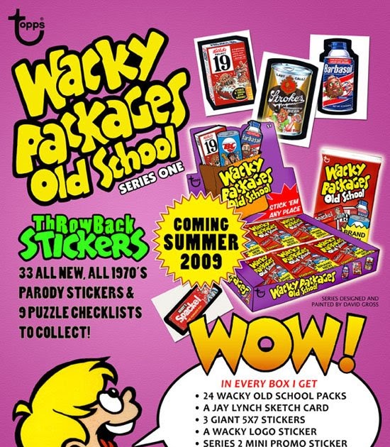 The Fleer Sticker Project: Wacky Packages Old School - Series 1