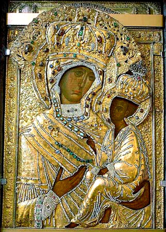 Προσκυνητής: Η ΘΑΥΜΑΤΟΥΡΓΗ ΕΙΚΟΝΑ ΤΗΣ ΠΑΝΑΓΙΑΣ ΤΟΥ ΤΙΧΒΙΝ