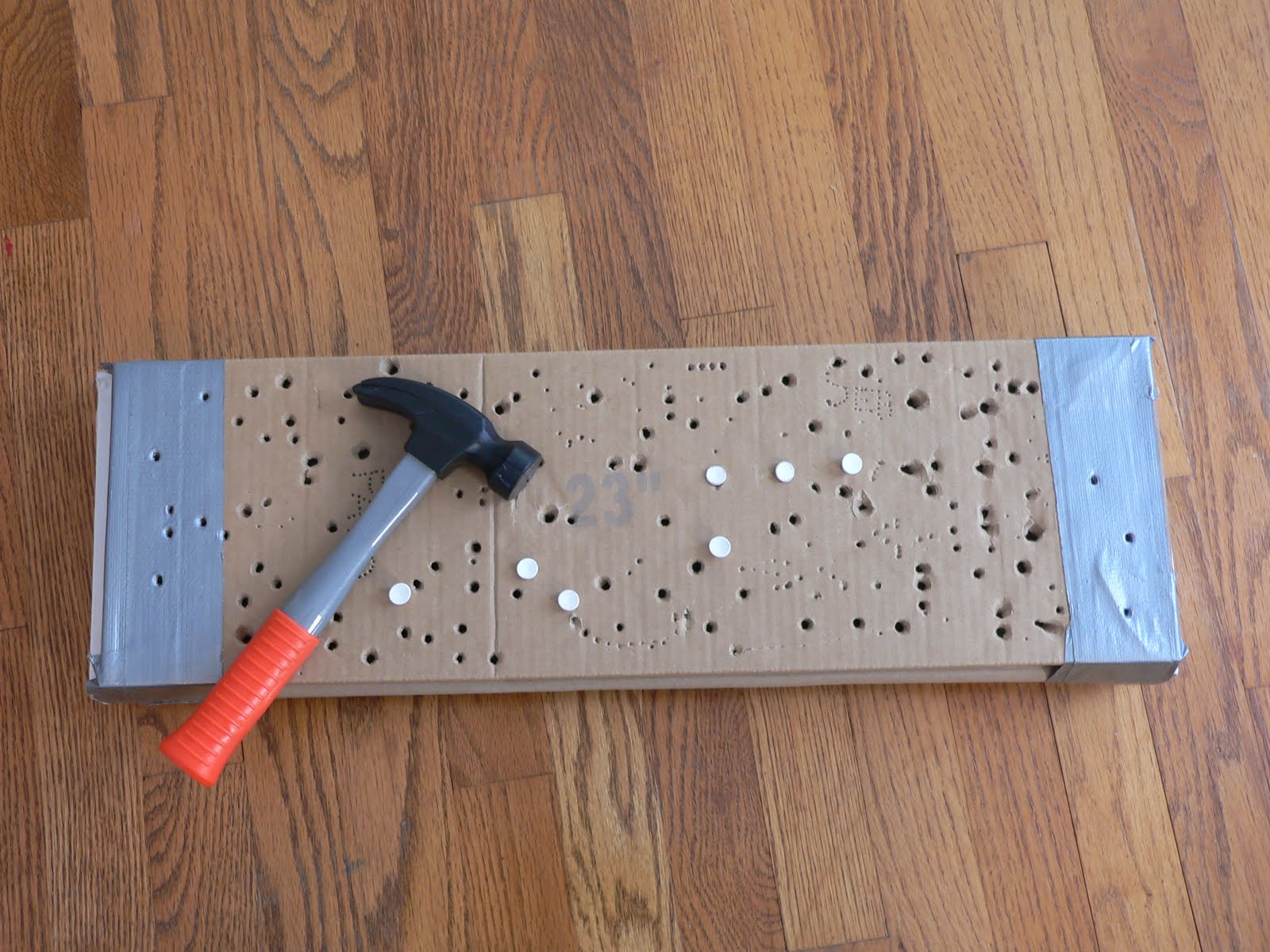 Preschool Mommy: Hammering Board