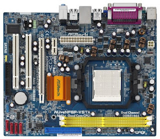 MainBoards: ASROCK ALIVENF6P-VISTA SKT. AM2 Motherboard All in One MATX