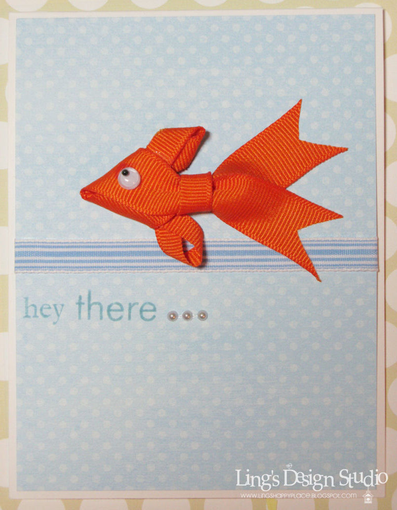 Ling's Design Studio: Ribbon Fish Tutorial