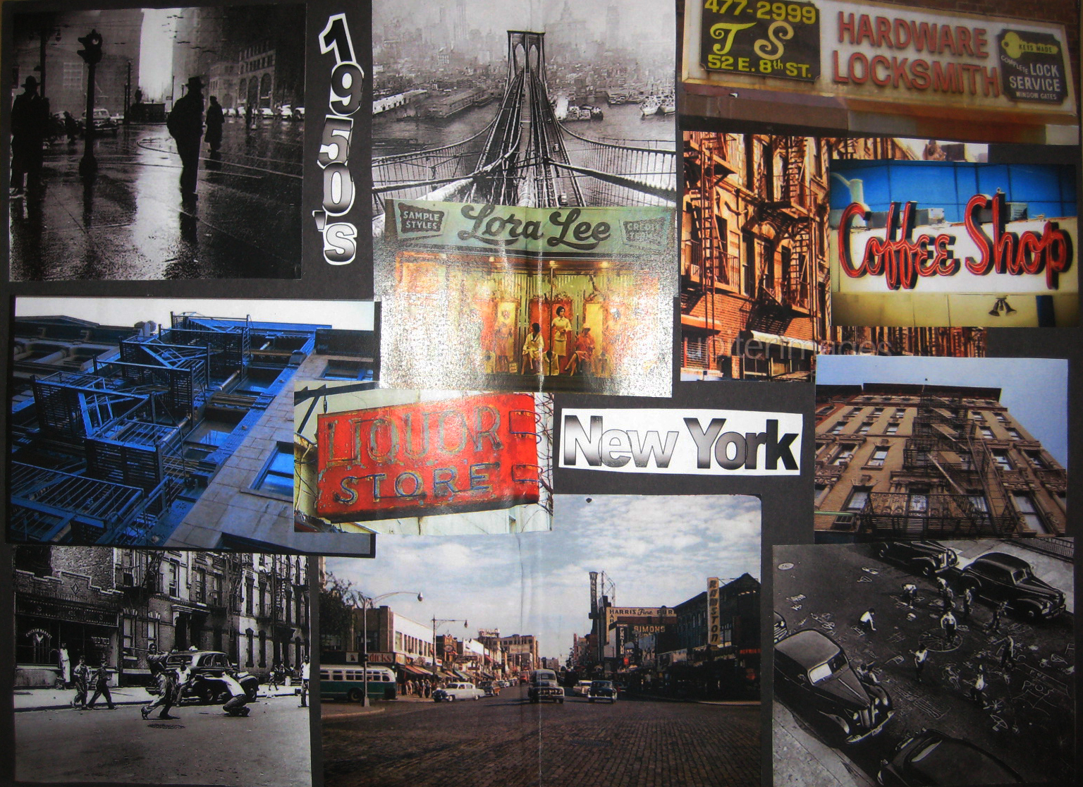 Anup Sagoo Creative & Media: 1950's New York Mood Board