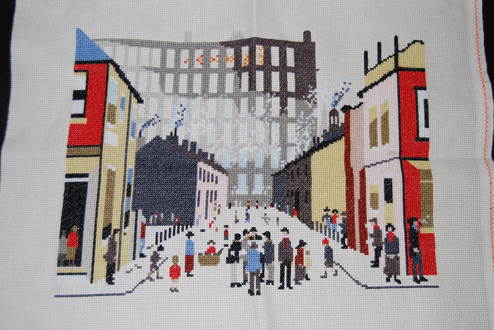 Beagle's Blog: Lowry cross stitch