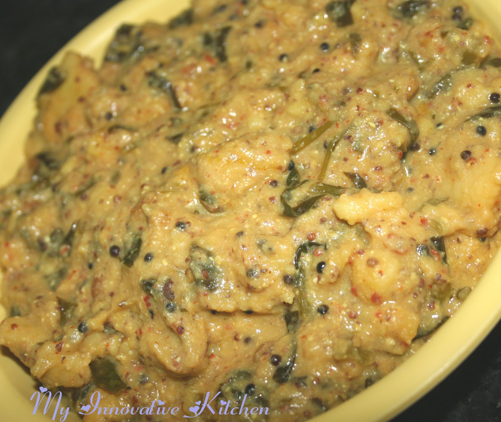 My Innovative Kitchen: Kanda-Bachali Ava Petti Kura