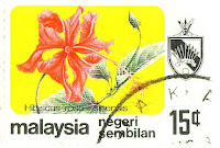 The Wonder Of Stamps: Setem Bunga Raya