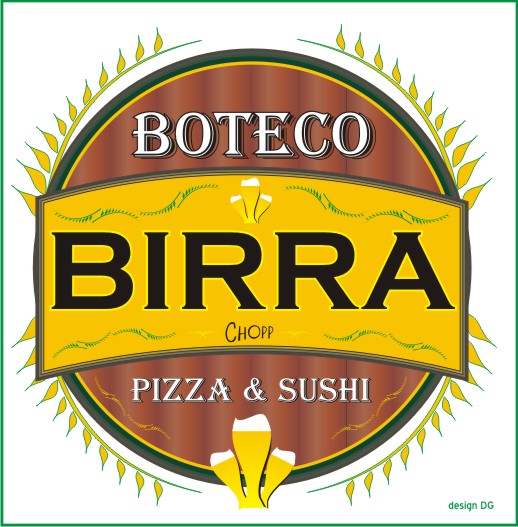 Design DG: Criação de logotipo: Logo Boteco Birra Jundiaí