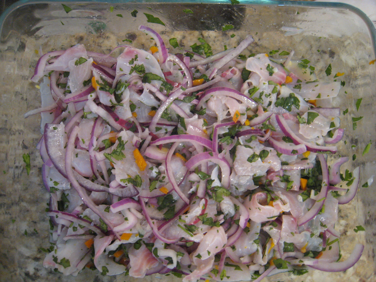 jostage kitchen: Recipe for Peruvian Fish Ceviche (Ceviche de Pescado)
