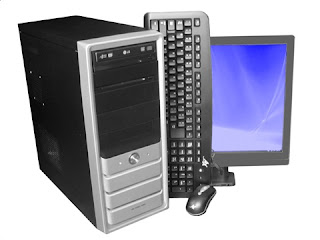 computer: Intel Pentium Dual Core Desktop Computer