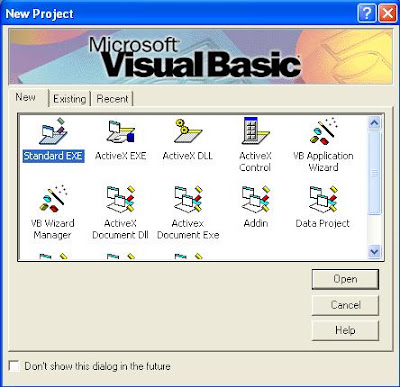 Free Clip of Tips: Project Types in Visual Basic