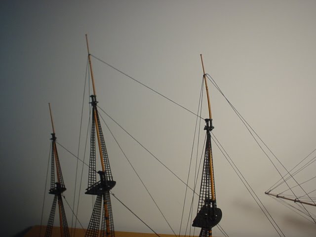 John's Plastic Ships: Ratlines and Standing Rigging