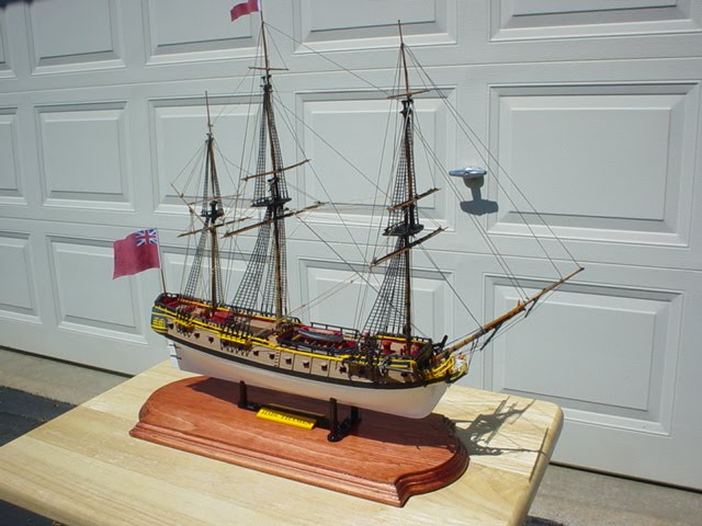 John's Plastic Ships: Finished Model