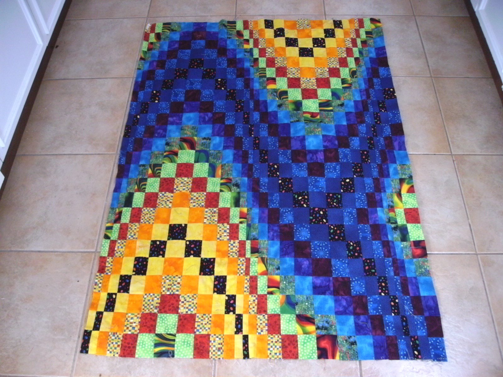 QUILT WITHOUT GUILT: A Work in Progress - Bargello