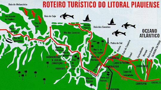 Felipe Casa e Chalé: Mapas do Litoral