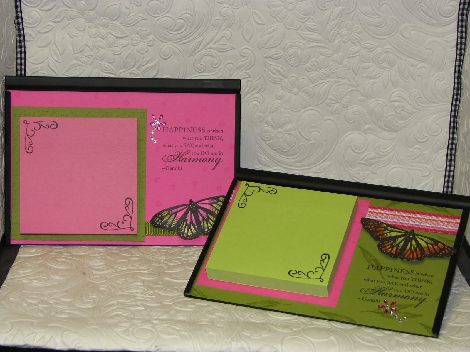 Rochelle's Craft Nook: Post-it note desk caddy!