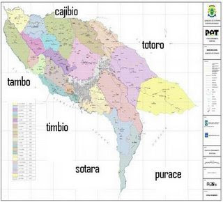 control ambiental: geografia de popayan