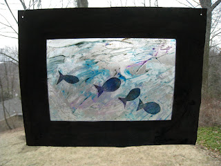 4 Crazy Kings: Aquarium: Recycled Window Front Box