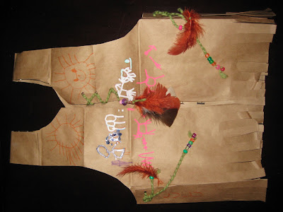 4 Crazy Kings: Paper Bag Vest Craft