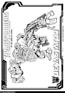 Transformers Devastator Coloring Pages Sketch Coloring Page