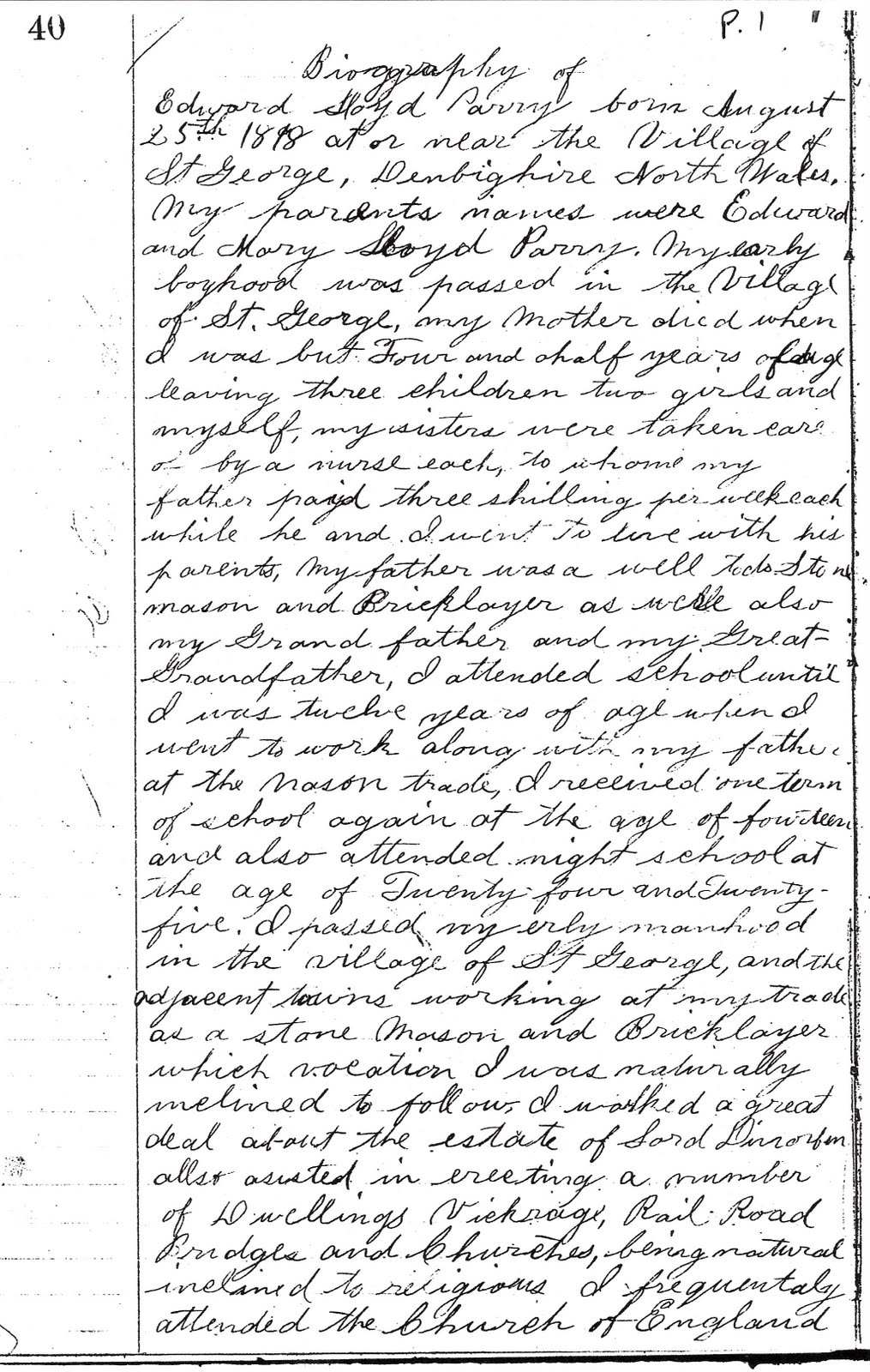 EDWARD LLOYD PARRY (1818-1906): September 2010