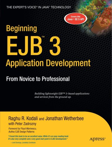 Java 4 All 2 Know: Beginning EJB 3 Application Development: From Novice ... Java 4 All 2 Know: Beginning EJB 3 Application Development: From Novice ...