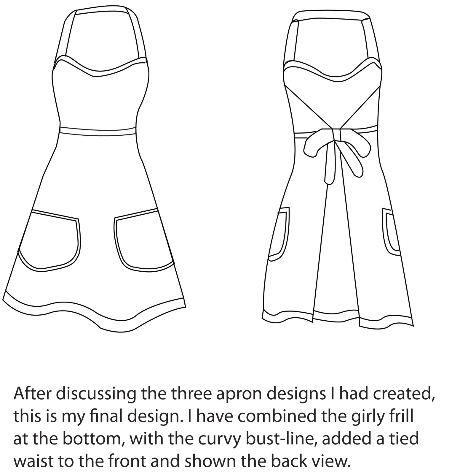 Team Project: Final apron design.