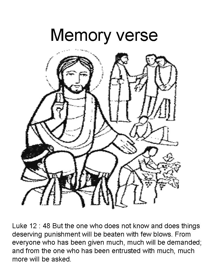 Glory Children Church: November week 2 teaching resources : The parable ...