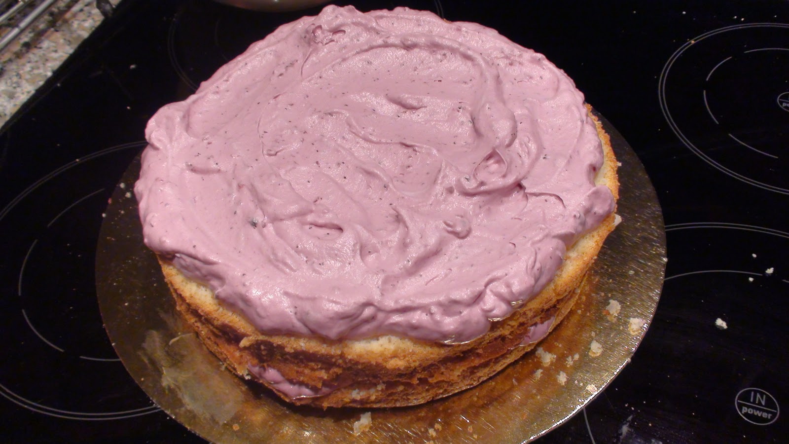 Samurai's Apron: Raspberry-Blueberry Mousse Cream Cake (Niilo's ...