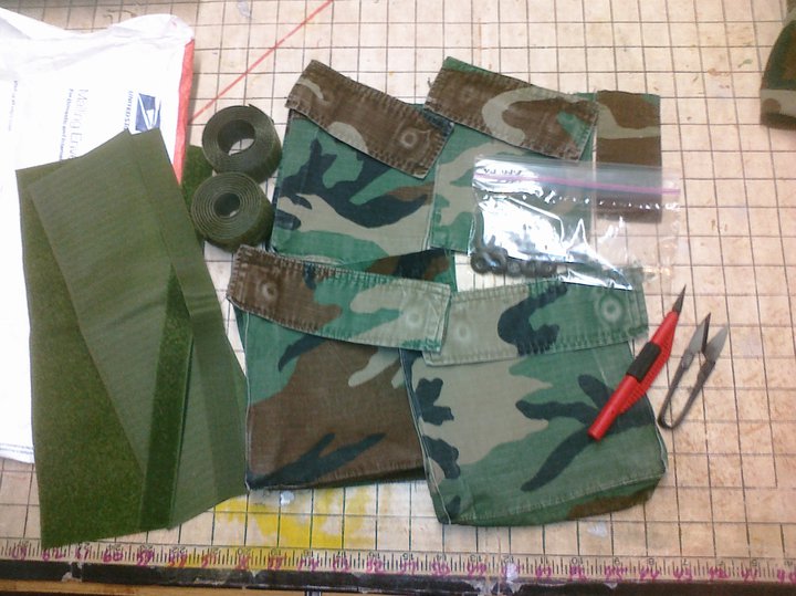 Mirvana Makes Stuff: MIRV-mods to BDU jacket