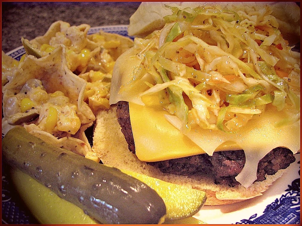 Fat Johnny's Front Porch: Fat Johnny Kaw-Cajun Slawburger