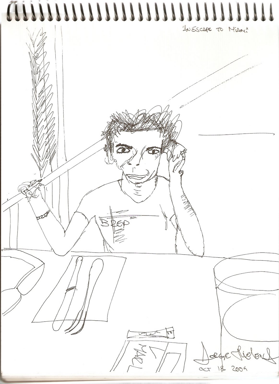 St.Thomas Drawing: November 2009