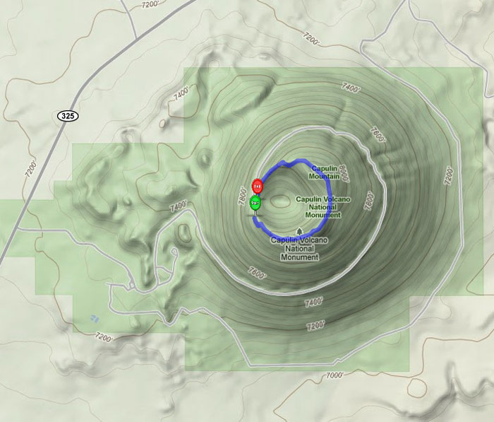 Capulin Volcano National Monument, New Mexico - Crater Rim Hike - My ...