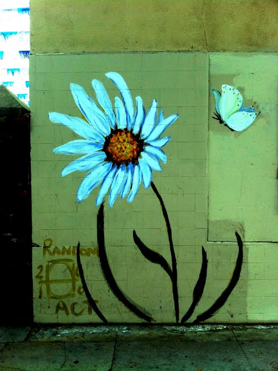 Flower Graffiti Art