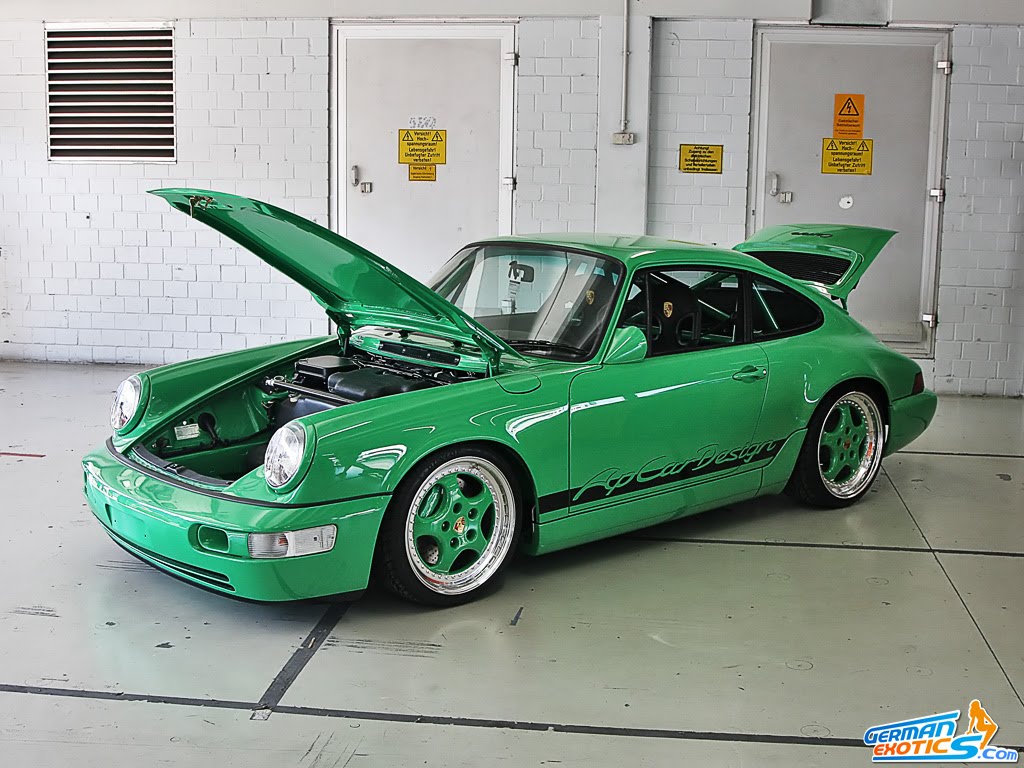 一人中古車屋のんびり日記: Porsche 964 RS×Signal green