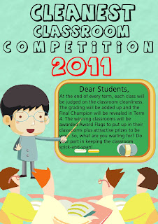 6B is the BEST!: Cleanest Classroom Competition