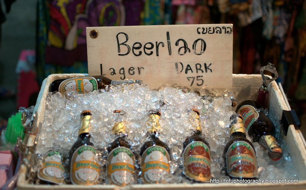 Tofu Photography: Beer Lao!