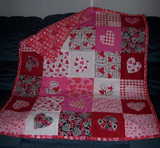 Ninny's Crafts: Valentine's Day Quilt