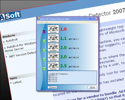 KT: Quelles versions .NET j'ai sur mon pc